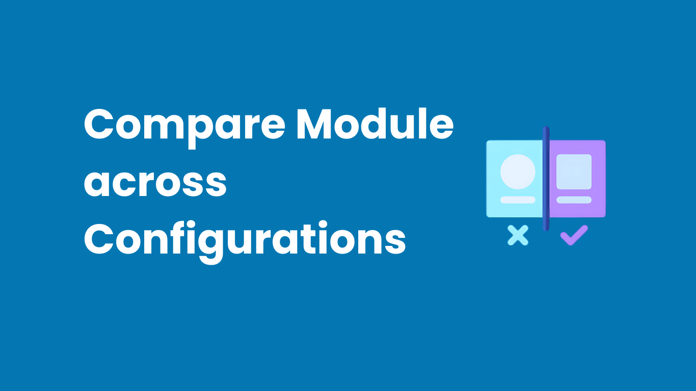 Softacus - Compare Module across Configurations